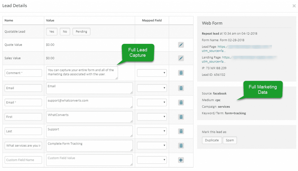 Cognito Forms Integration - WhatConverts