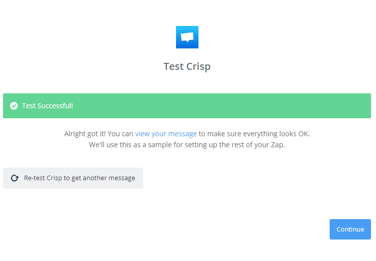 Crisp Chat Integration