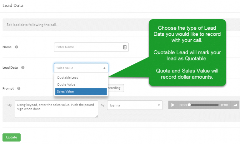 Call Flows - Post Call Qualification - WhatConverts