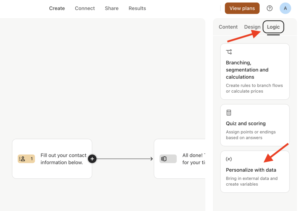 Typeform Integration - Help Center - WhatConverts