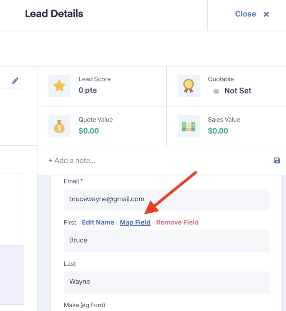 Mapping Fields - Help Center - WhatConverts