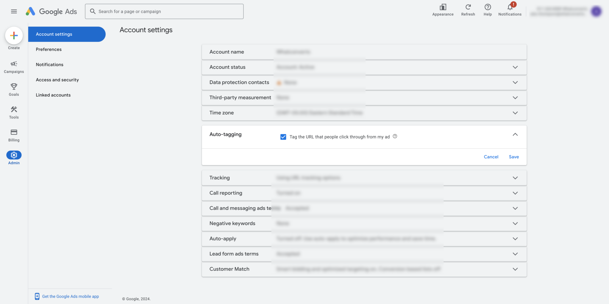 Auto-Tagging & ValueTrack Tracking Templates